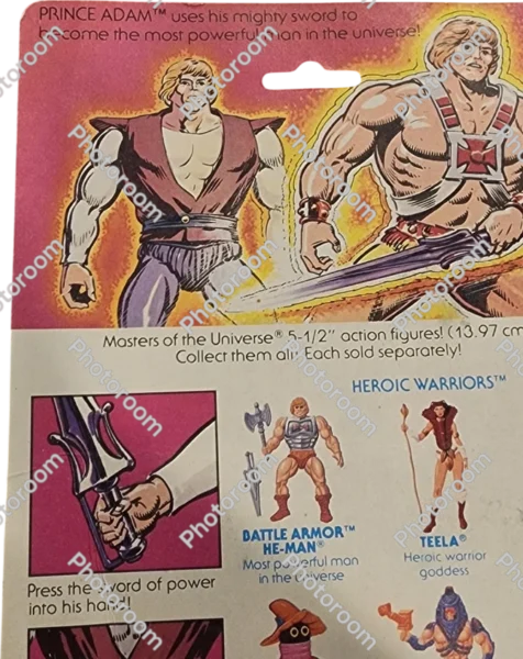 1984 Mattel He-Man Prince Adam Action Figure - Gimme80s.com